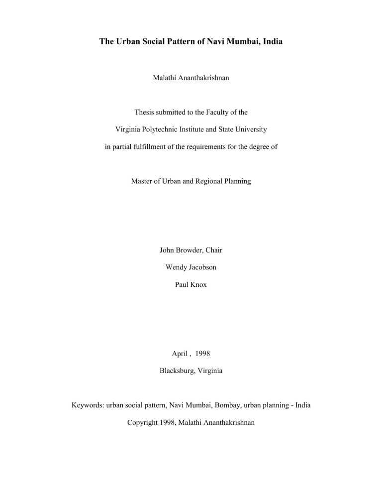 THESIS Navi Mumbai