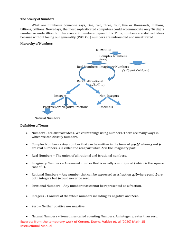 Mathematical Language And Symbols 1 