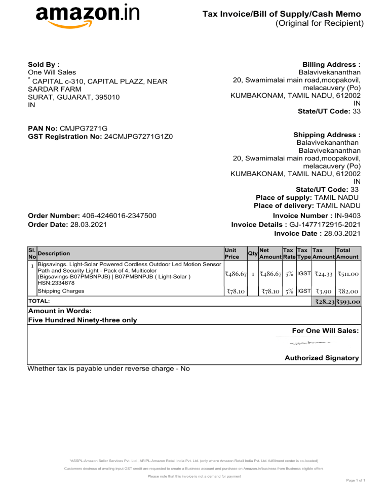 Invoice