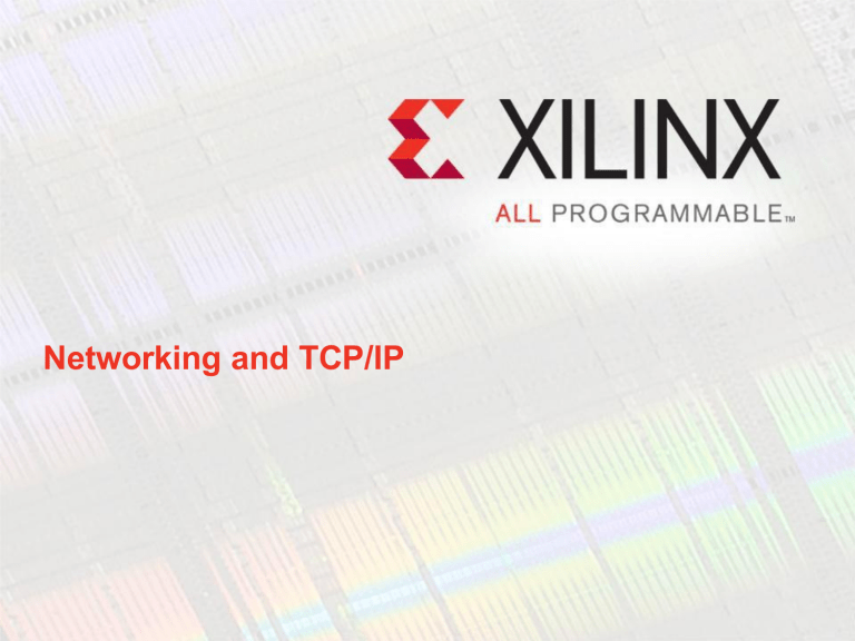 Networking and TCP/IP in Embedded Linux