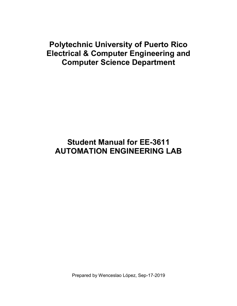 Manual for Automation