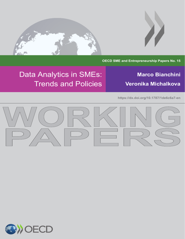 Data Analytics in SMEs: Trends and Policies