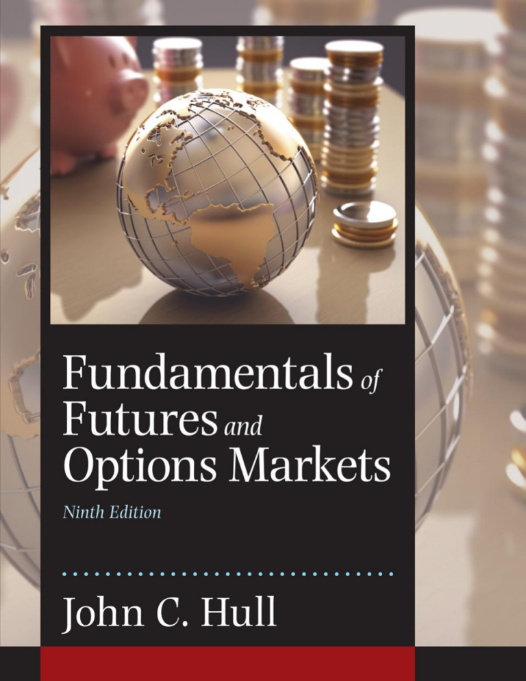 Fundamentals of Futures and Options Markets Textbook