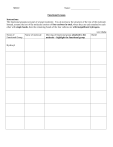 SBI4U Functional Groups & Linkage Practice Worksheet