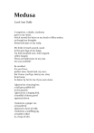 Medusa by Carol Ann Duffy Poem Analysis