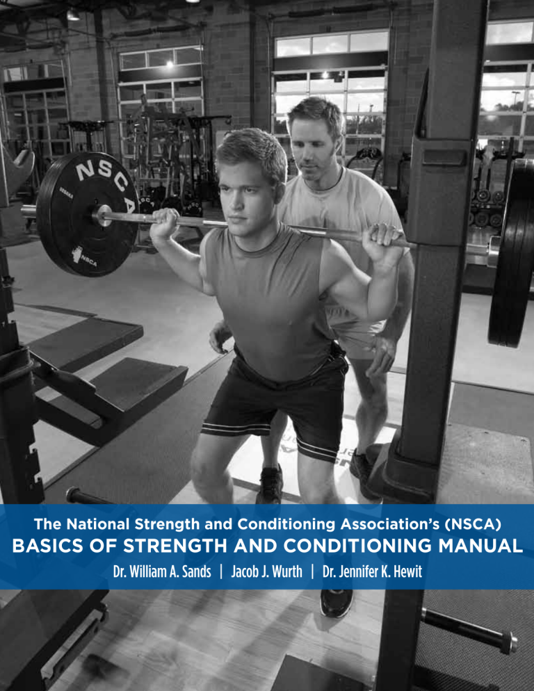 NSCA Basics of Strength and Conditioning Manual