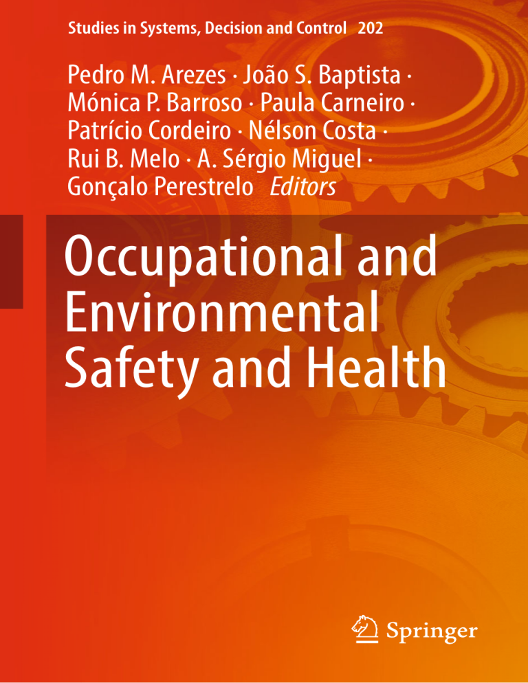 Occupational and Environmental Safety and Health - Academic Book