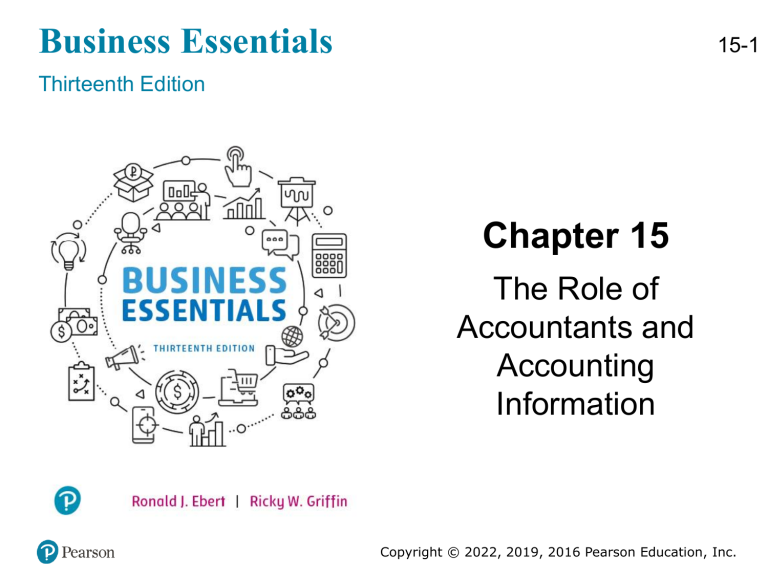 Chapter 15: Role of Accountants & Accounting Info | Business Essentials