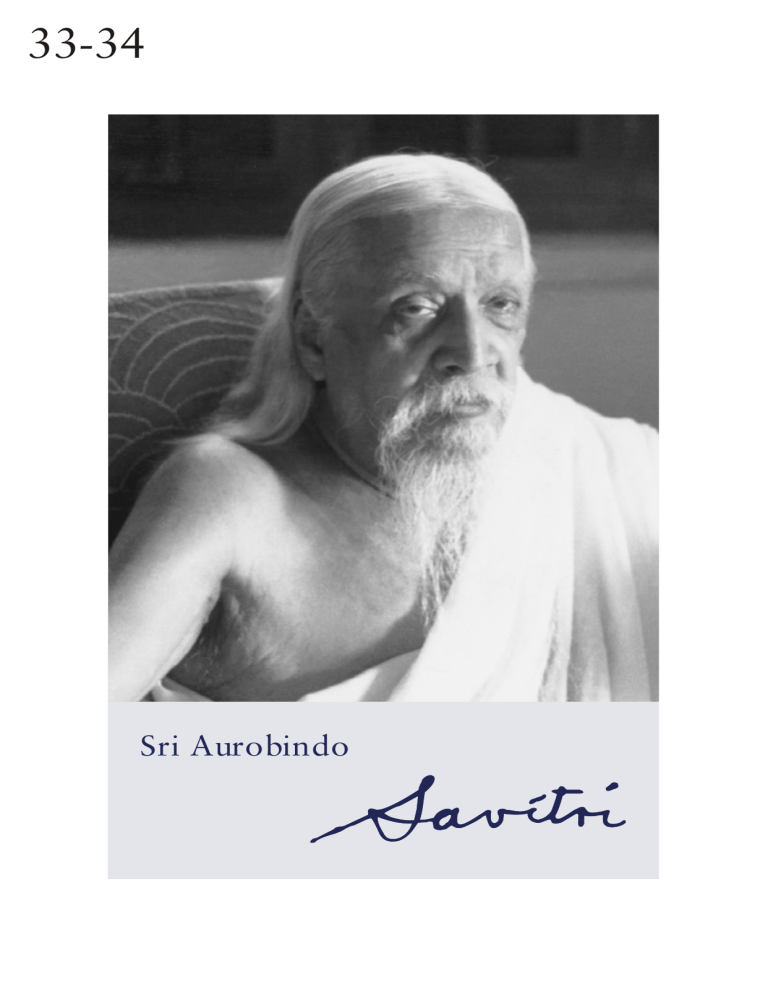 Savitri by Sri Aurobindo: Philosophical Epic