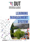 DUT Learning Management System Guide: Microsoft 365 & Moodle
