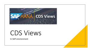 Find SAP CDS Views by Field Name