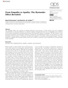 The Bystander Effect: Psychology & Case Studies