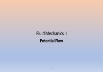 Fluid Mechanics II: Potential Flow