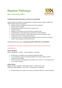 Chemistry Study Notes: Organic Reactions, Group 2 Trends & Key Concepts