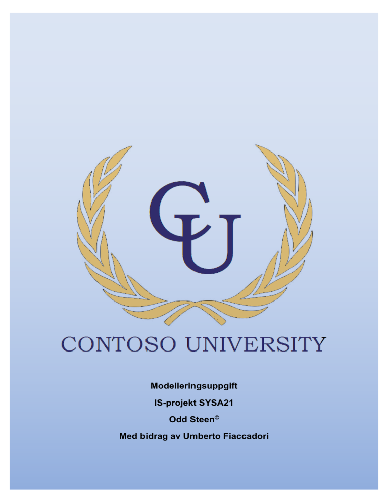 ISP Contoso uppgift HT25