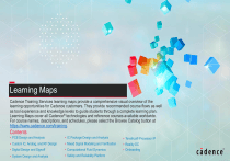 Cadence Learning Maps: Training Paths & Courses
