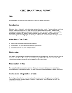 CSEC IT Exam Paper
