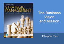 Business Vision and Mission: Strategic Management Chapter