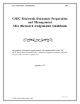 CSEC EDPM SBA Guidebook 2025: Teacher's Manual
