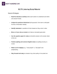 IELTS Listening Study Material: Strategies & Tips