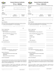 Guyana Revenue Authority 7B Form - Original & Duplicate