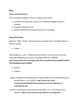 Unit 1: Therapeutic Relationship & Counseling Approaches