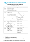 CAPE 2026 Timetable: May-June Exam Schedule