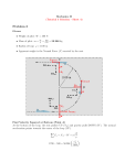 Mechanics II Tutorial 5 Solution: Circular Motion Problems