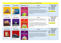 Secondary English Coursebooks 2025-2026