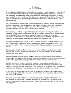 The Sniper Worksheet: Questions on Liam O'Flaherty's Story