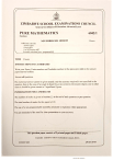 ZIMSEC A-Level Pure Mathematics Paper 1 2021 Exam