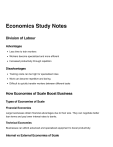 Economics Study Notes: Key Concepts & Formulas