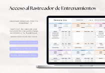 Workout Tracker Template: Excel & Google Sheets
