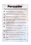 Persuader: Techniques for Persuasive Writing