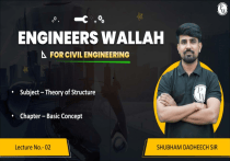 Theory of Structure Basic Concept Lecture 2 - Engineers Wallah