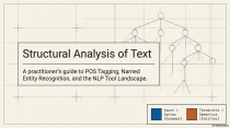 Structural Analysis of Text: POS Tagging, NER, & NLP Tools