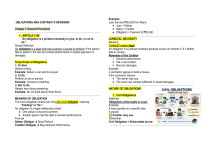 Obligations and Contracts Reviewer - Chapter 1