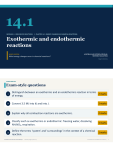 Chemistry: Exothermic & Endothermic Reactions