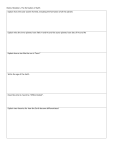 Module 1: Earth Formation Study Guide