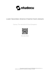 Cambridge Lower Secondary Science 9 Learner's Book Answers
